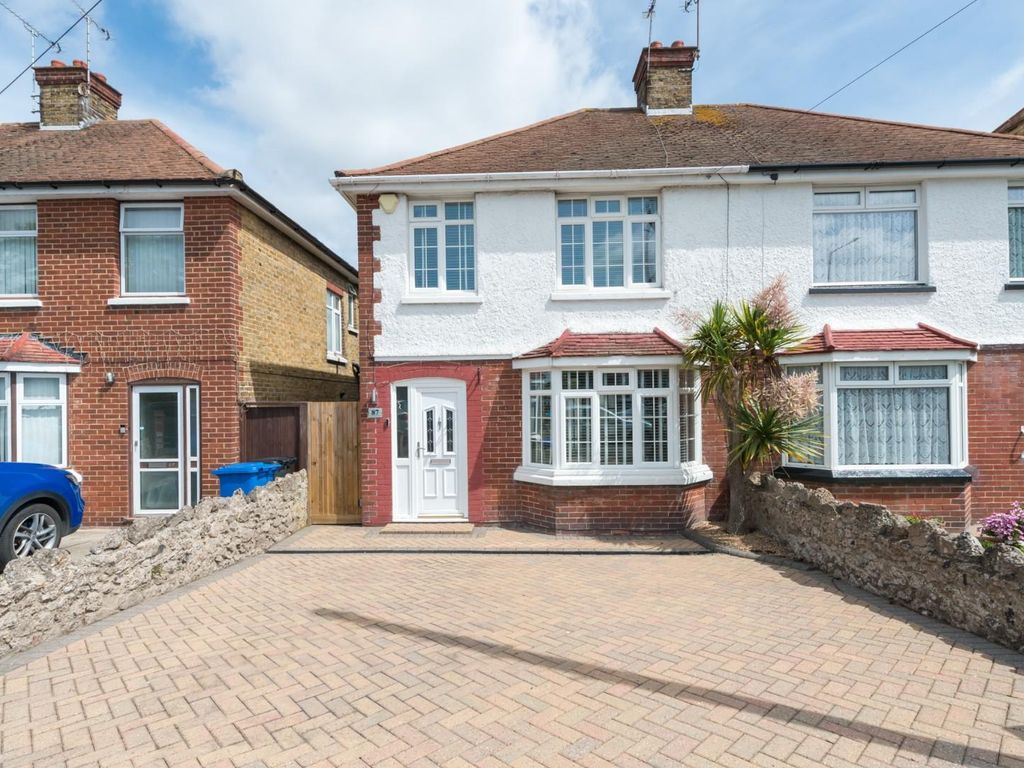 3 bed semi-detached house for sale in Station Approach Road, Ramsgate ...