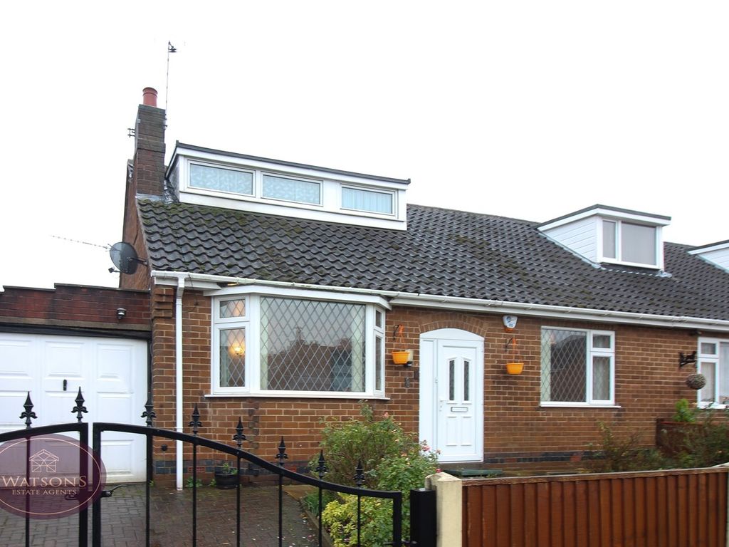 2 bed semi-detached bungalow for sale in Middleton Street, Awsworth ...