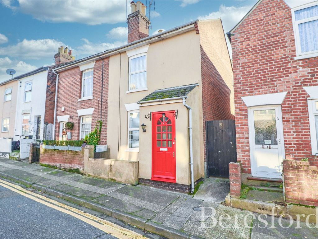 2 bed semi-detached house for sale in Shrubland Road, Colchester CO2, £ ...