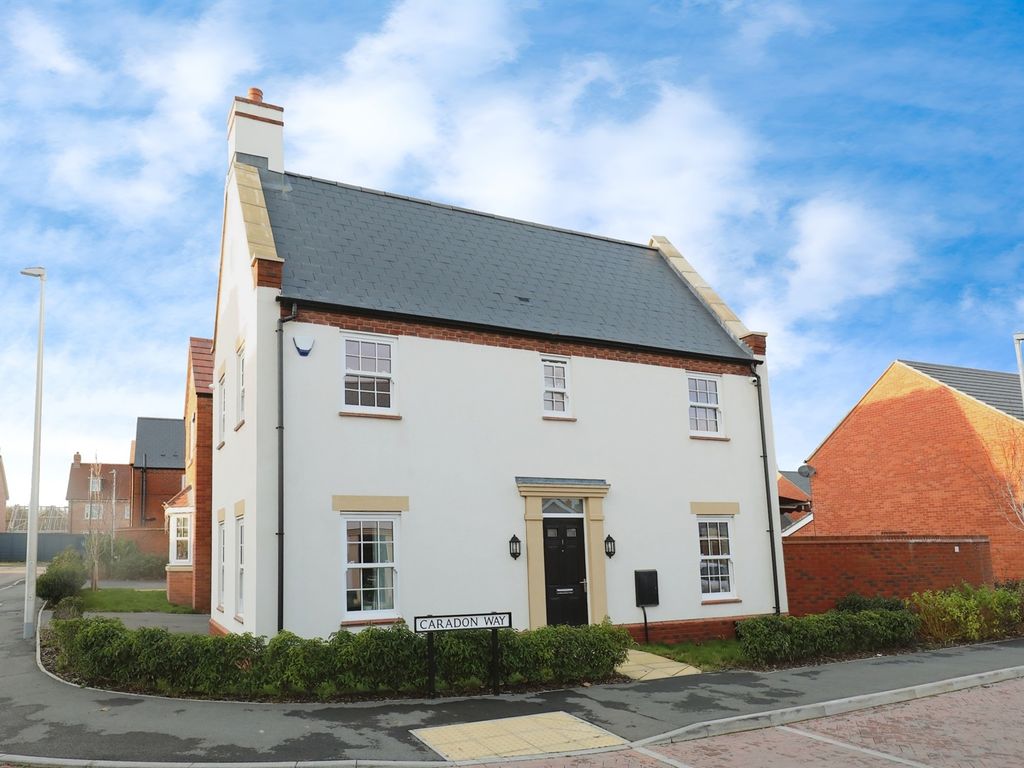 3 bed detached house for sale in Caradon Way, Houlton, Rugby CV23, £350,000 - Zoopla