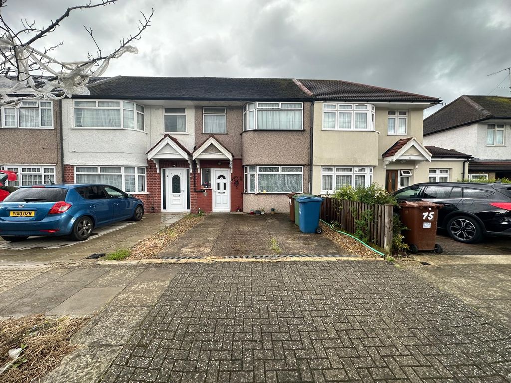3 bed terraced house to rent in Leamington Crescent, Harrow HA2, £2,300 pcm - Zoopla