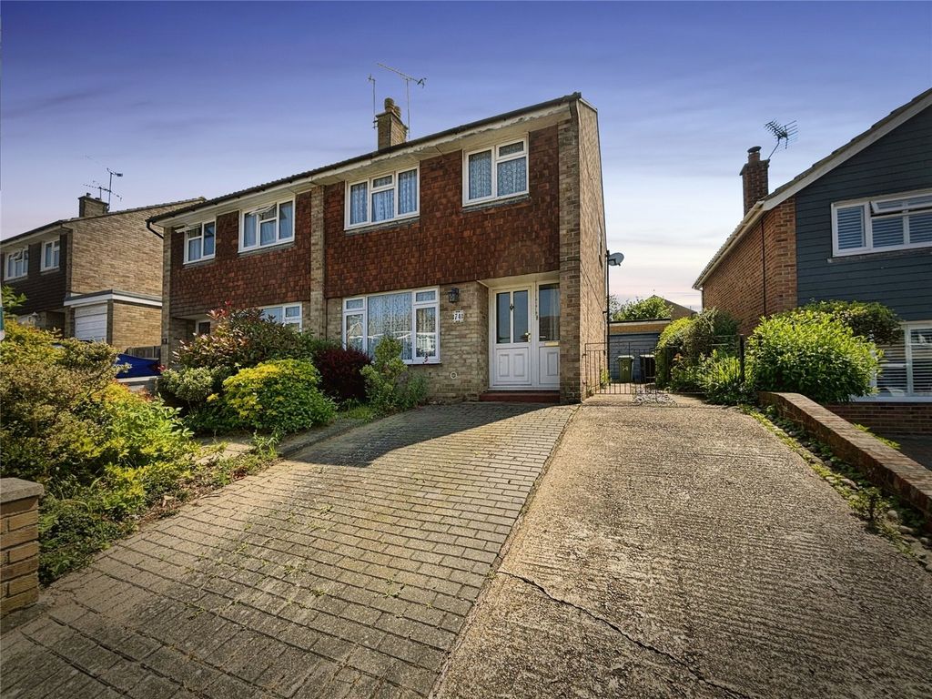 3 bed semi-detached house for sale in Birling Avenue, Bearsted ...