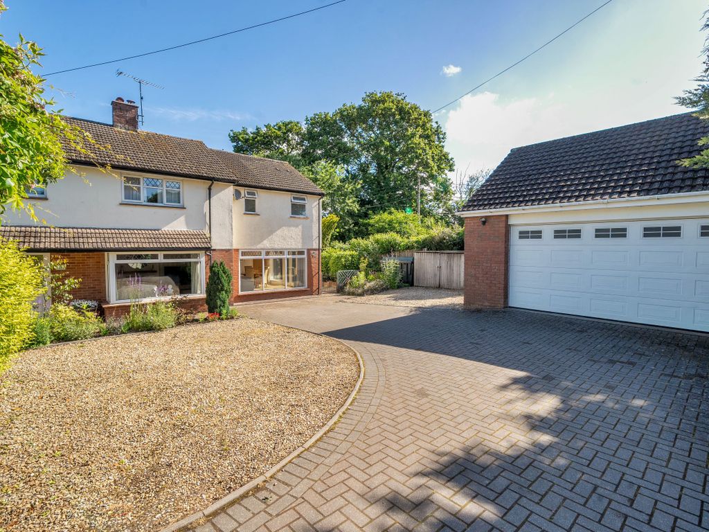 4 bed semi-detached house for sale in The Croft, Church Road, Exeter ...
