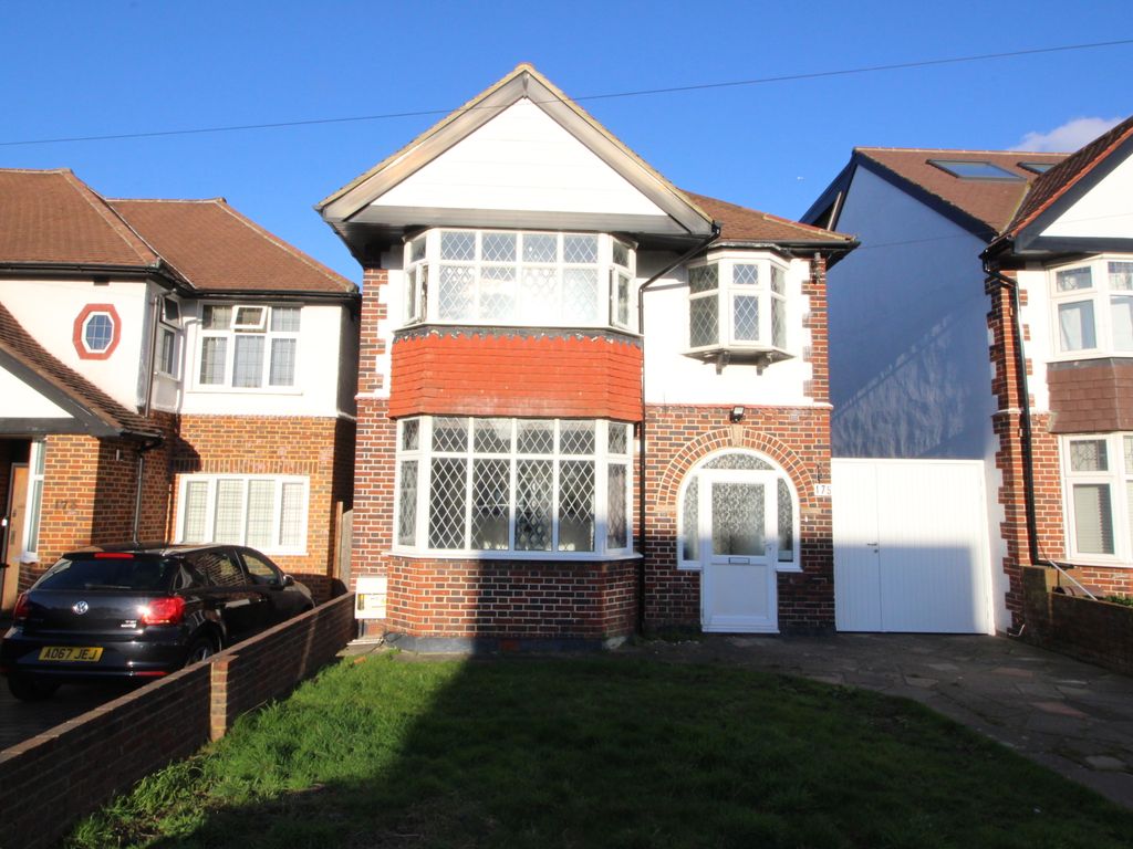 3 bed detached house to rent in Manor Drive North, Worcester Park KT4 ...
