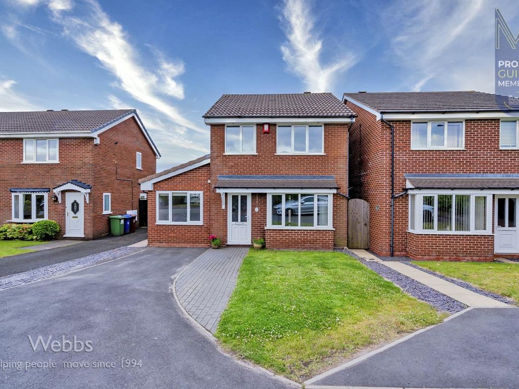 3 bed detached house for sale in Bond Way, Hednesford, Cannock WS12 ...