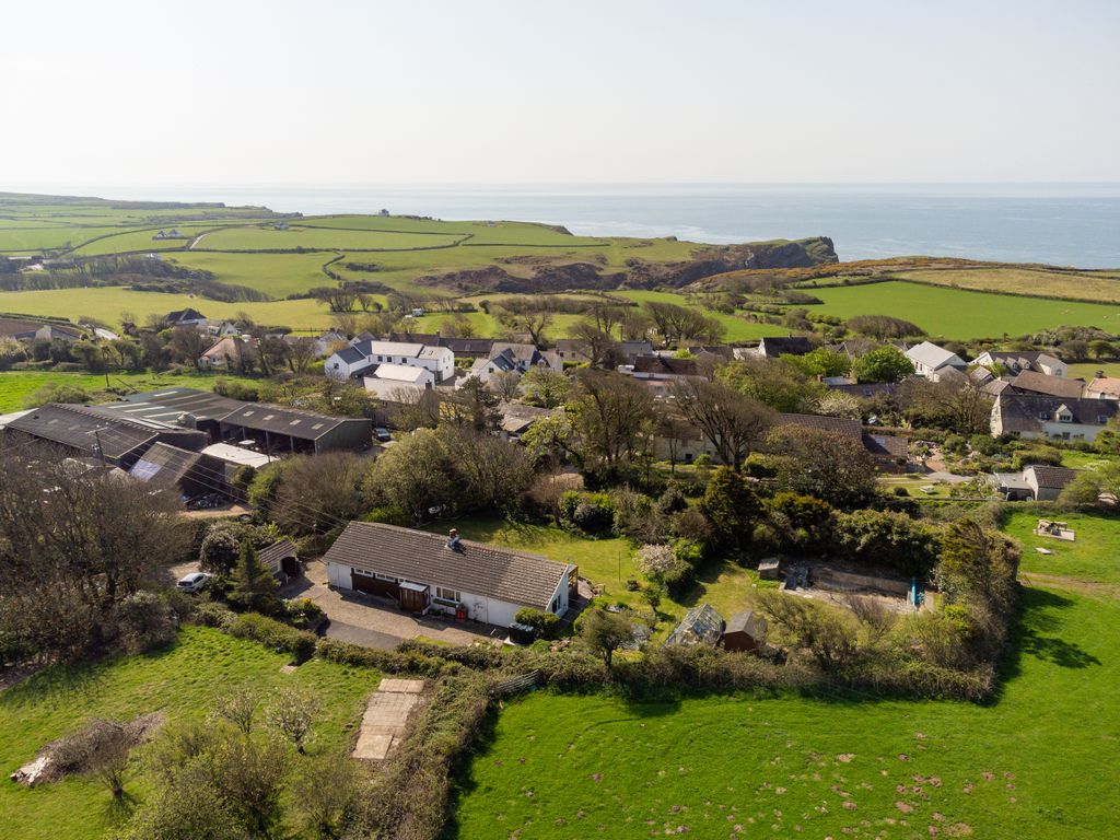 4 bed detached bungalow for sale in Cefneithin, Rhossili, Gower SA3 ...
