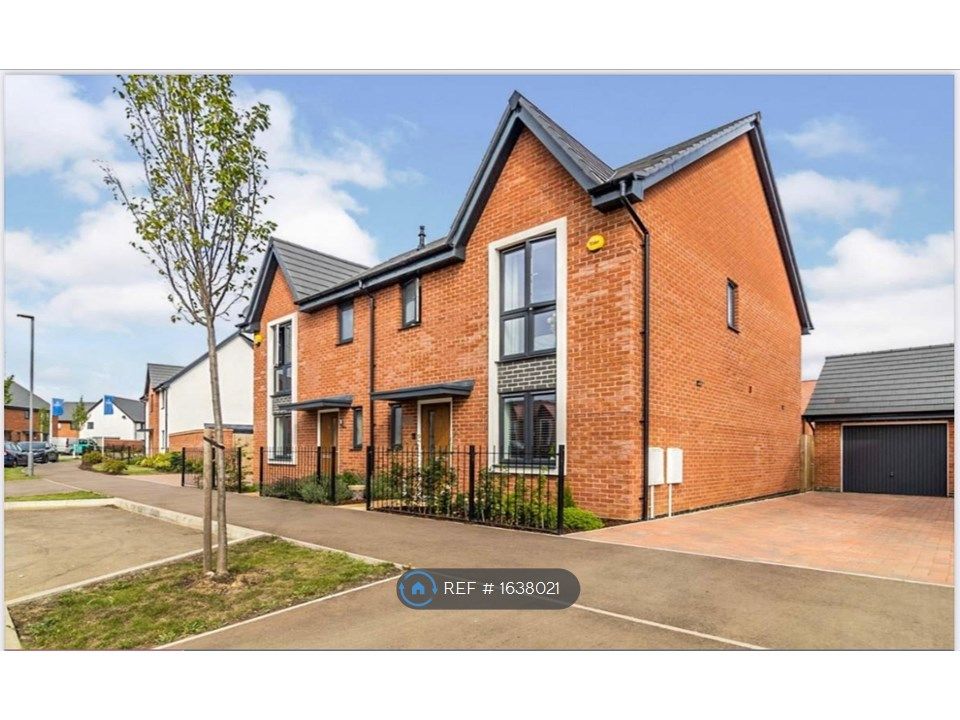 3 Bed Semi Detached House To Rent In Elmswell Road Glebe Farm Milton