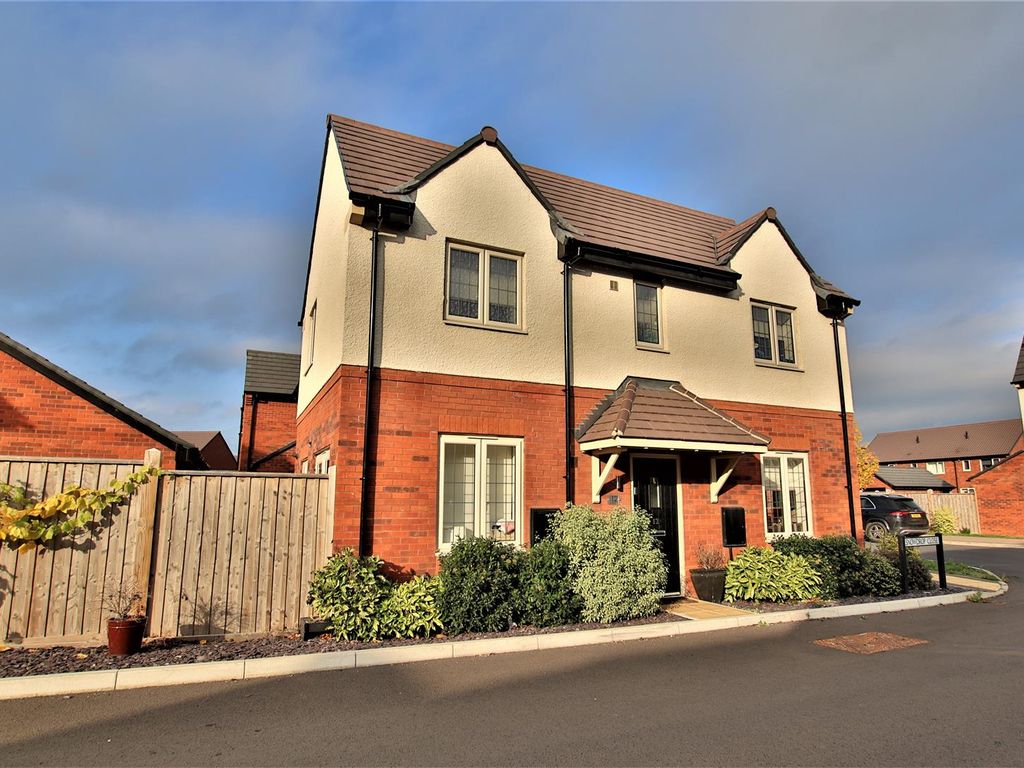 3 bed detached house for sale in Snowdrop Close, Walton Cardiff ...