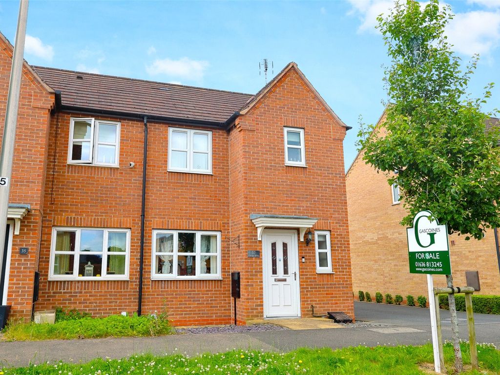 3 bed end terrace house for sale in Ocean Drive, Warsop, Mansfield ...