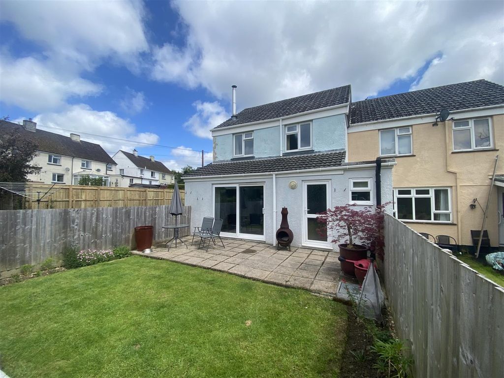 2 bed semi-detached house for sale in Trecarrell, Launceston PL15, £ ...