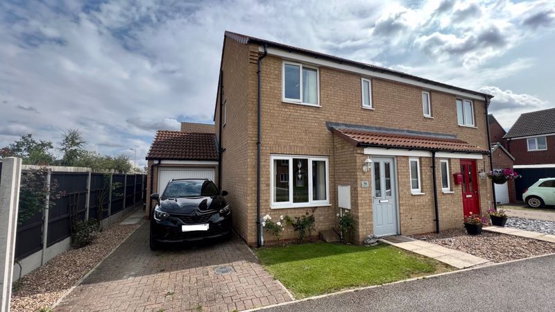 3 bed semi-detached house for sale in Ferrous Way, North Hykeham ...