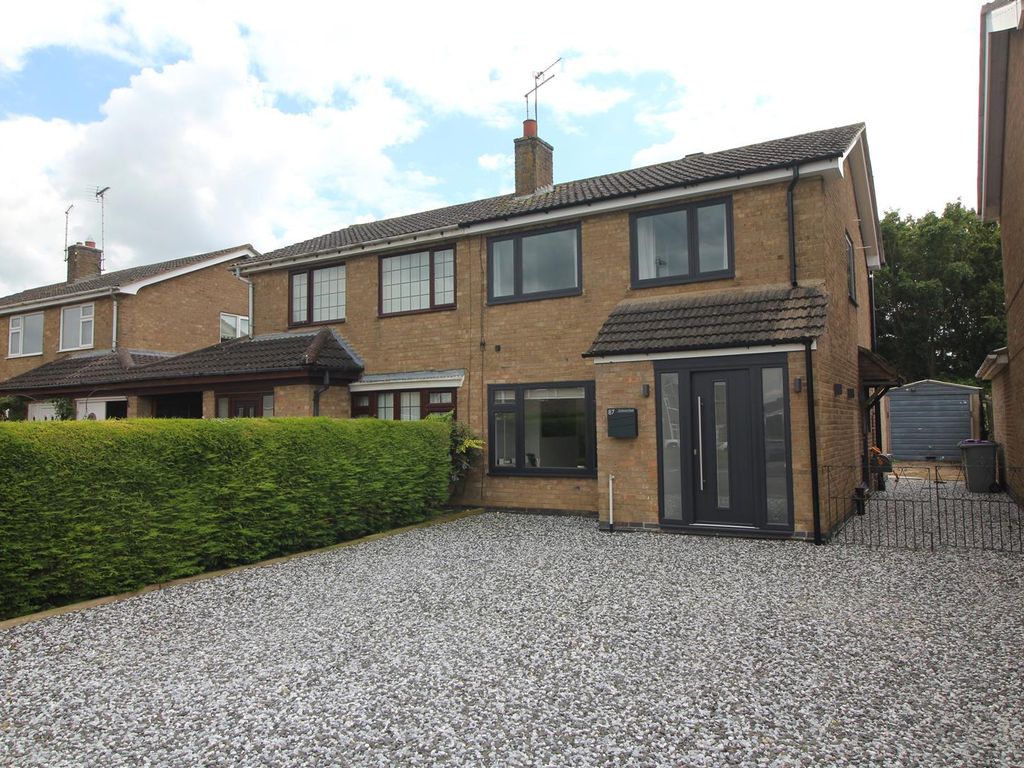 3 bed semi-detached house for sale in Caithness Road, Stamford PE9, £ ...