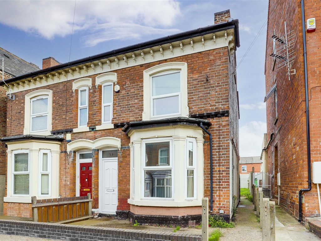 3 bed semi-detached house for sale in Gawthorne Street, New Basford ...