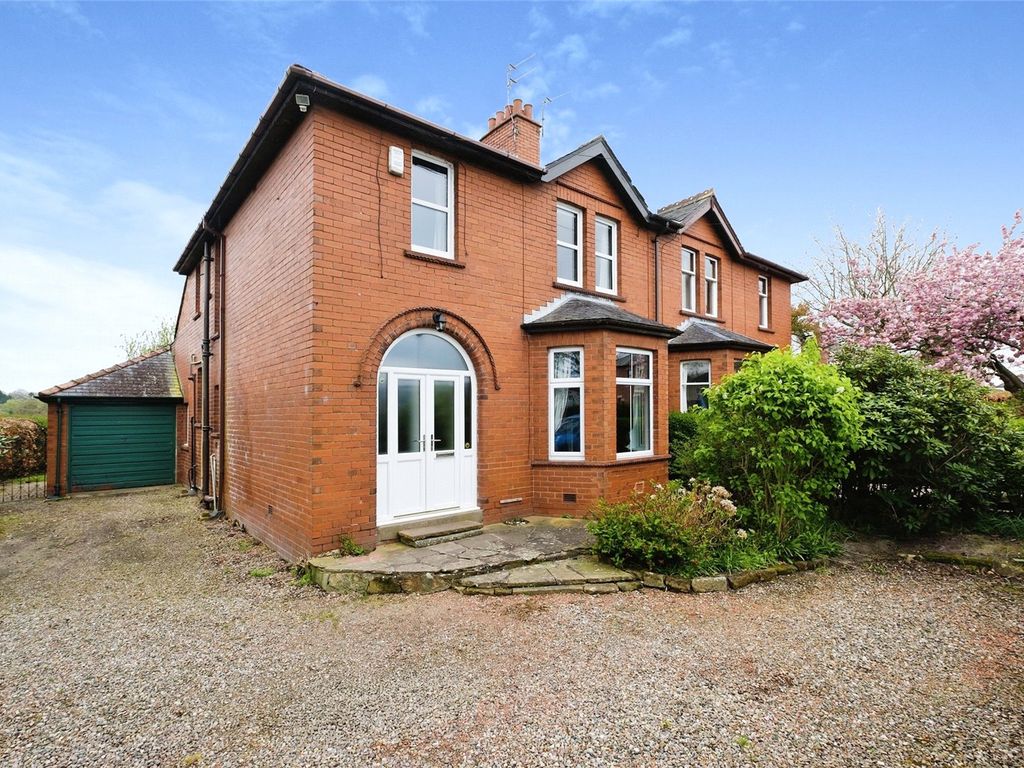 4 bed semi-detached house for sale in Scotby Road, Scotby, Carlisle ...