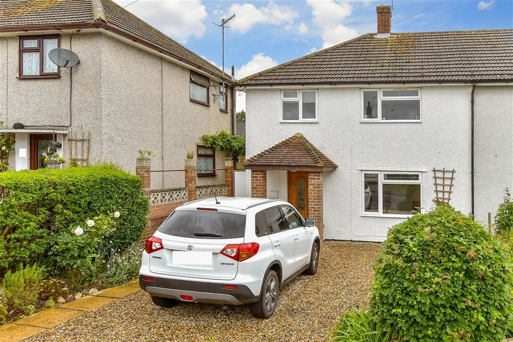 3 bed semi-detached house for sale in Norton Crescent, Tonbridge, Kent ...