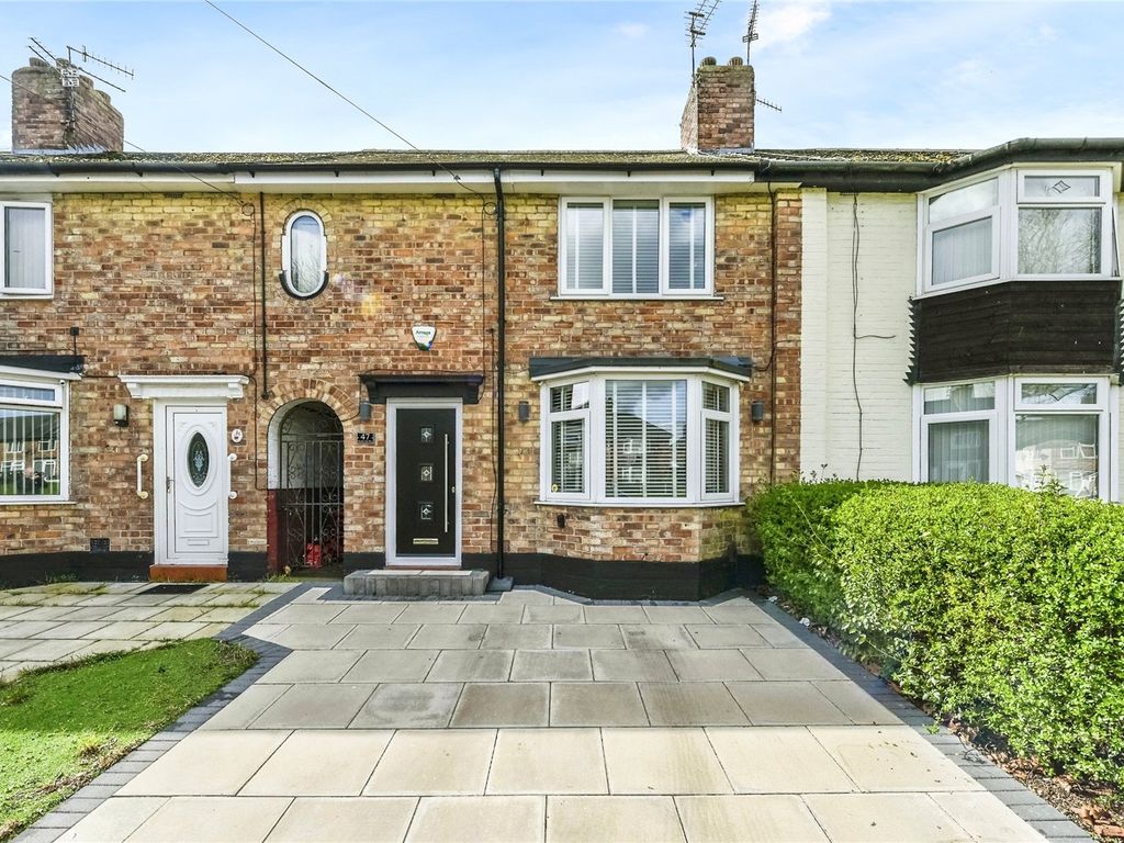 3 bed terraced house for sale in Monkfield Way, Liverpool, Merseyside ...
