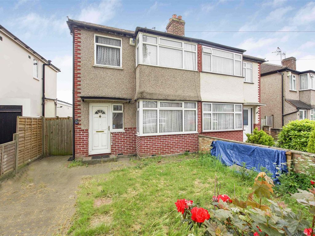 3 bed semi-detached house for sale in Fairholme Crescent, Hayes UB4 ...