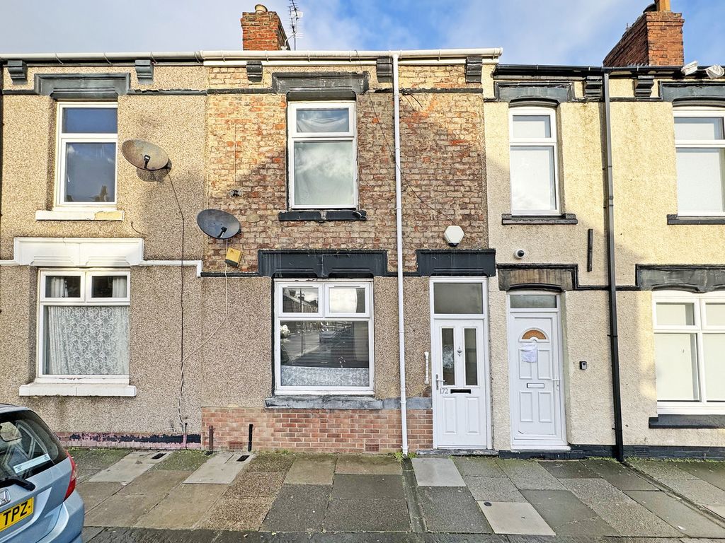 2 Bed Terraced House For Sale In Sheriff Street Hartlepool Ts26 £