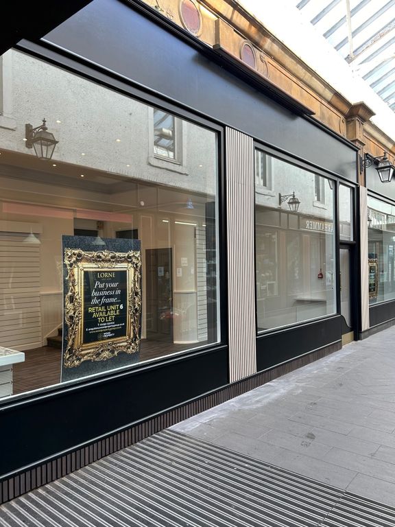 Retail premises to let in Unit 6 Lorne Arcade, High Street, Ayr KA7, £ ...