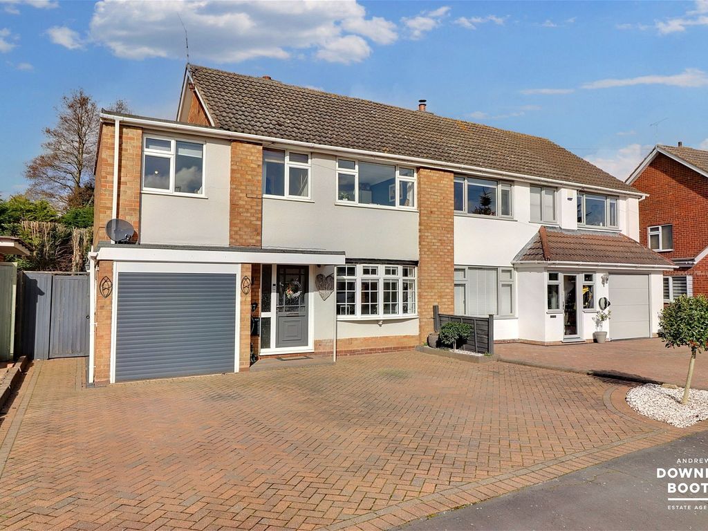 4 bed semi-detached house for sale in Micklehome Drive, Alrewas, Burton ...
