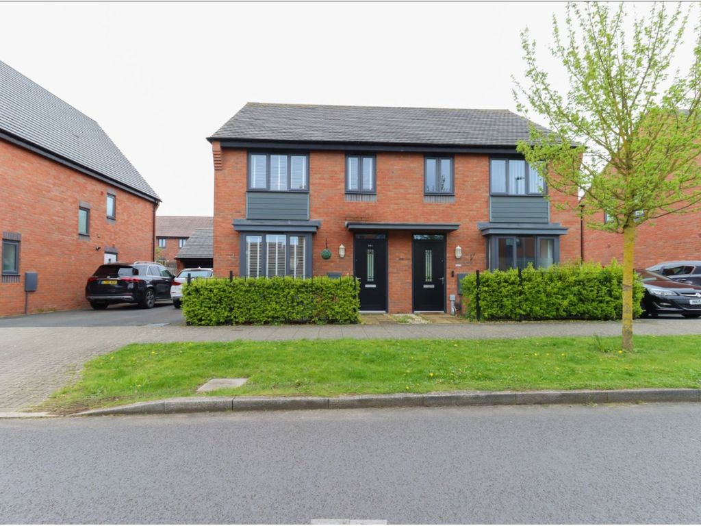 3 bed semi-detached house for sale in Birchfield Way, Telford TF3, £ ...