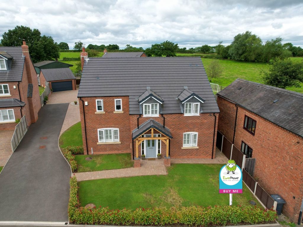 5 bed detached house for sale in The Burnt Gate Hopley Road, Anslow ...