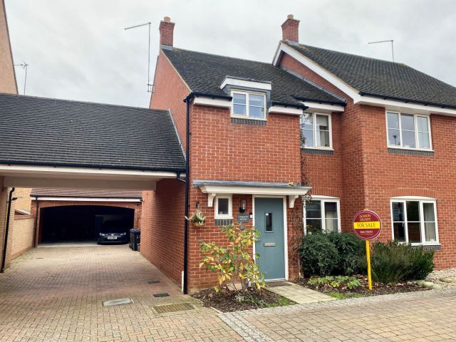 3 bed semi-detached house for sale in Galileo Close, Timken ...