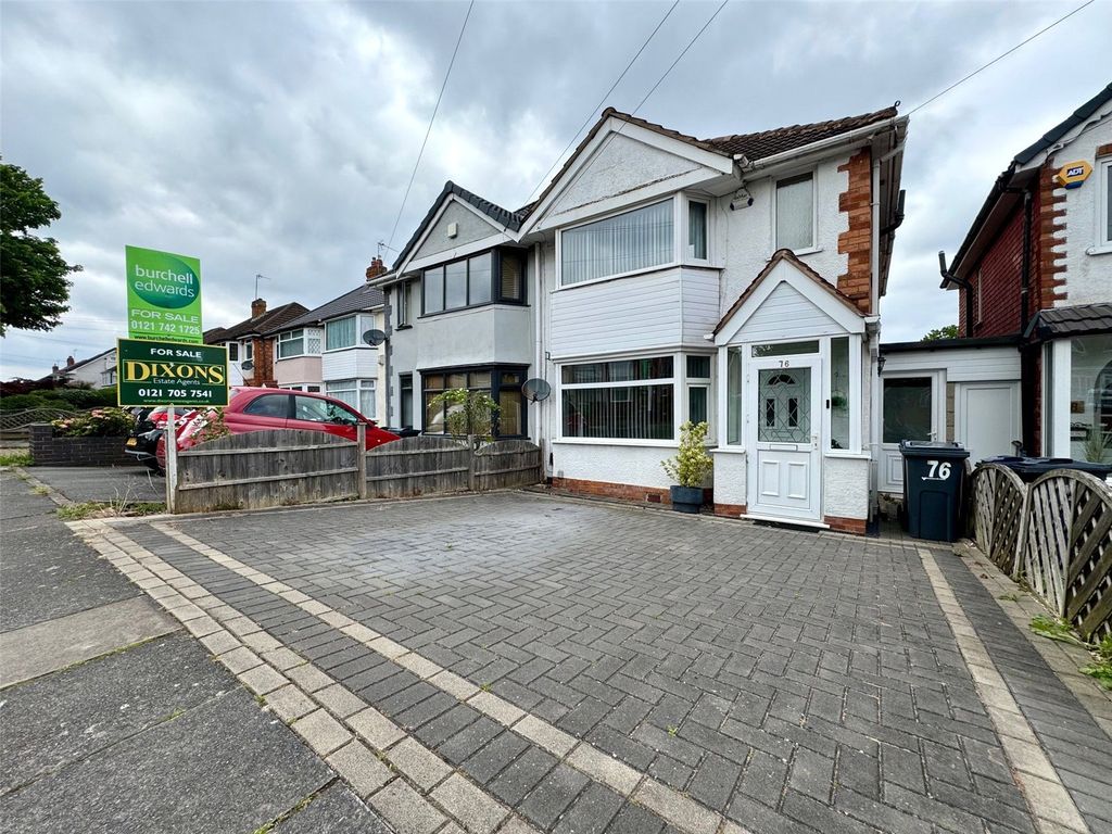 3 bed semi-detached house for sale in Whitecroft Road, Birmingham, West ...