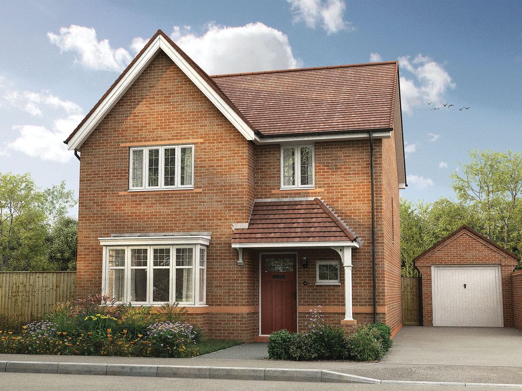 New home, 4 bed detached house for sale in "The Warton" at Arborfield ...
