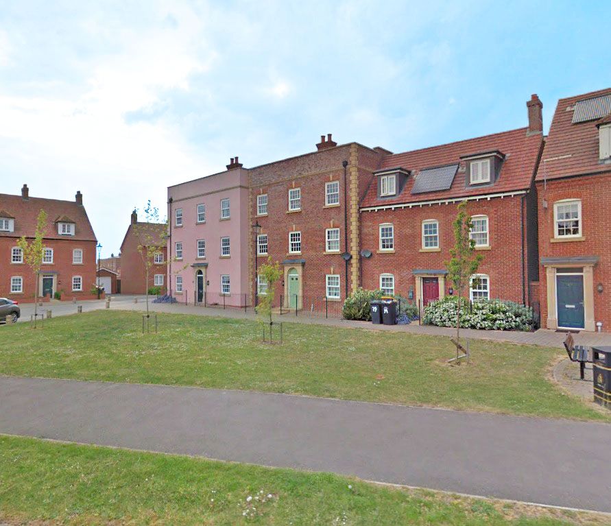 1 bed terraced house to rent in Saxon Way, Great Denham, Bedford MK40 ...