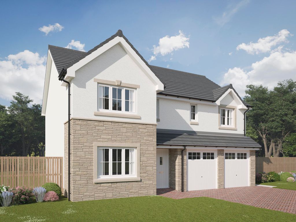 New home, 4 bed detached house for sale in "The Burgess" at The Wisp ...