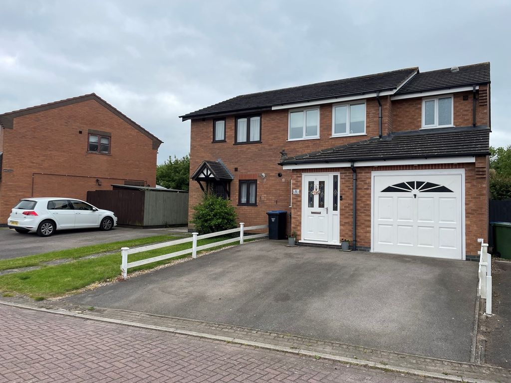 3 Bed Semi Detached House For Sale In Plough Close Broughton Astley