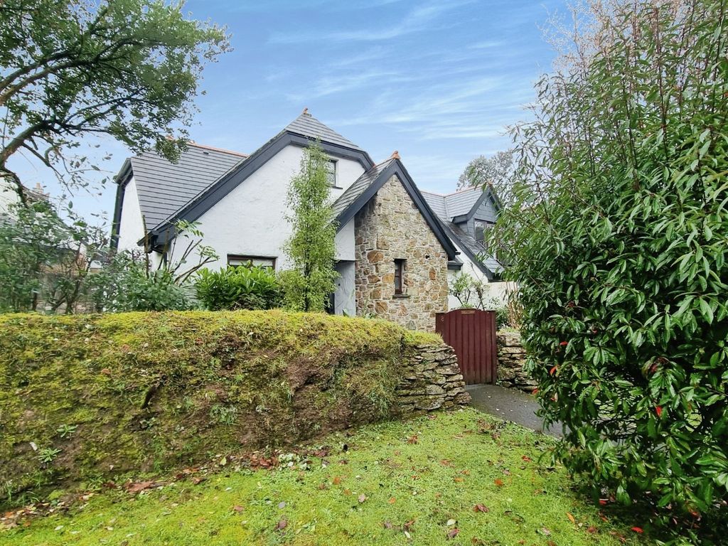 3 bed semi-detached house for sale in Hustyns, St. Breock, Wadebridge ...