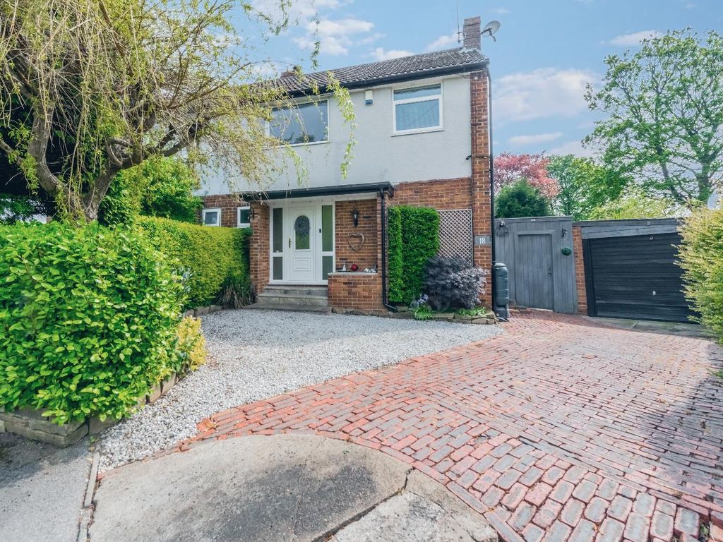3 bed semi-detached house for sale in Hough End Garth, Bramley, Leeds ...