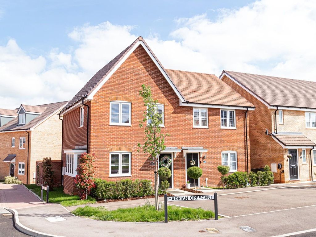 3 bed semi-detached house for sale in Hadrian Crescent, Leighton ...