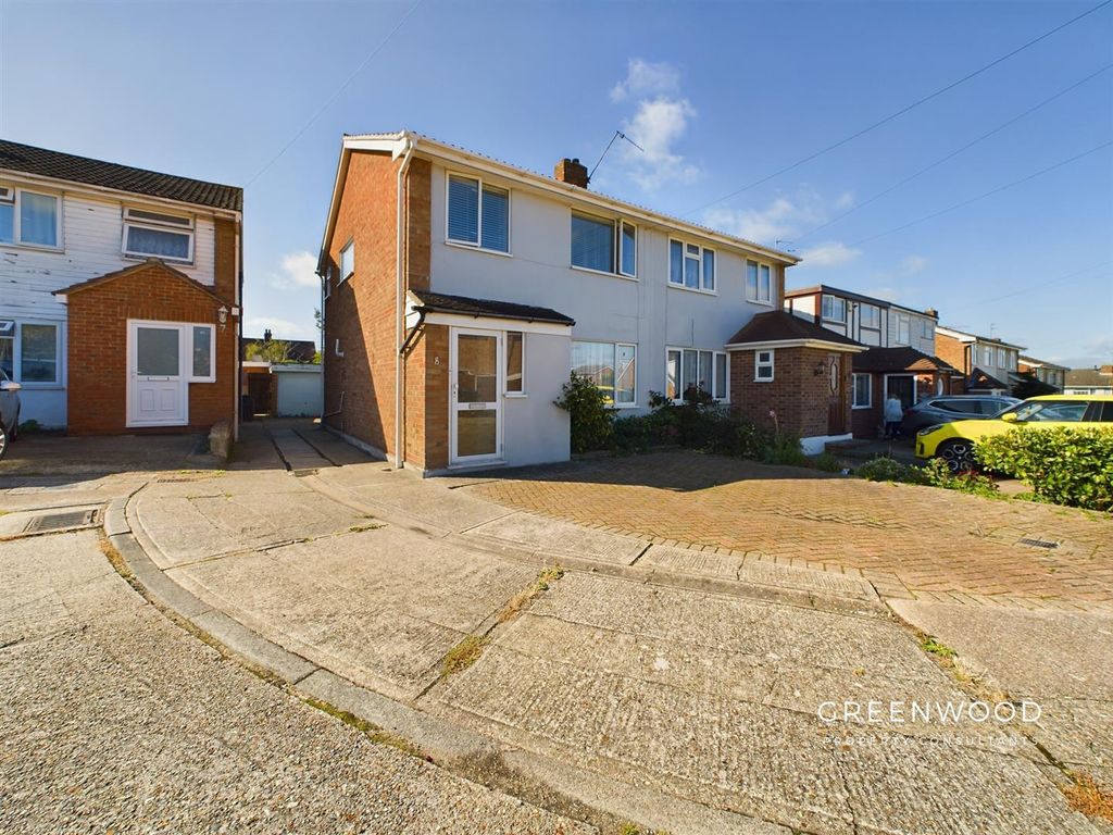 3 bed semi-detached house for sale in Edison Gardens, Colchester CO4, £ ...