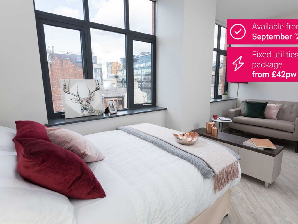 Studio to rent in Houldsworth Street, Manchester M1, £836 pcm - Zoopla
