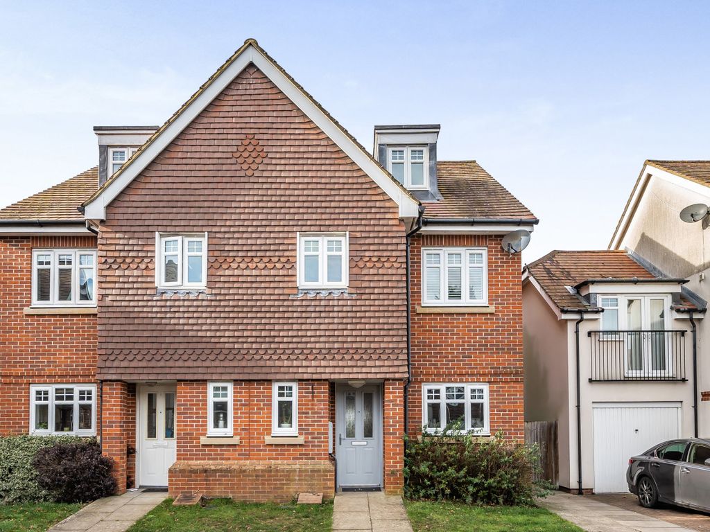 4 bed semi-detached house for sale in Sime Close, Guildford, Surrey GU3 ...