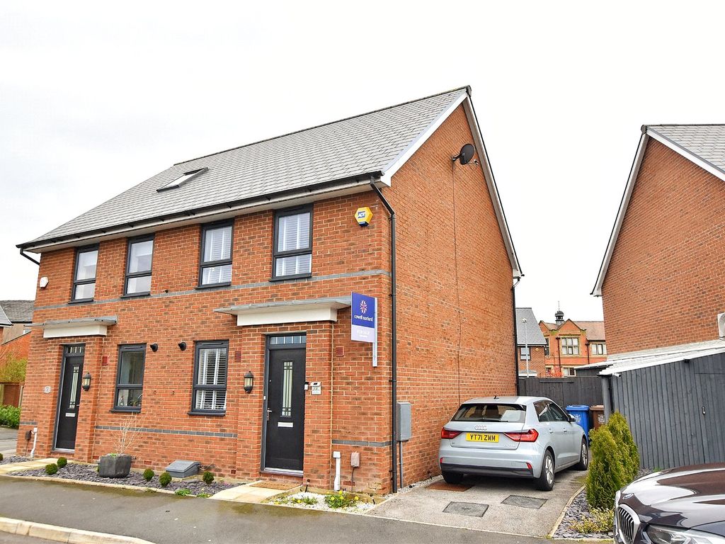 3 bed semi-detached house for sale in Charlton Street, Castleton ...
