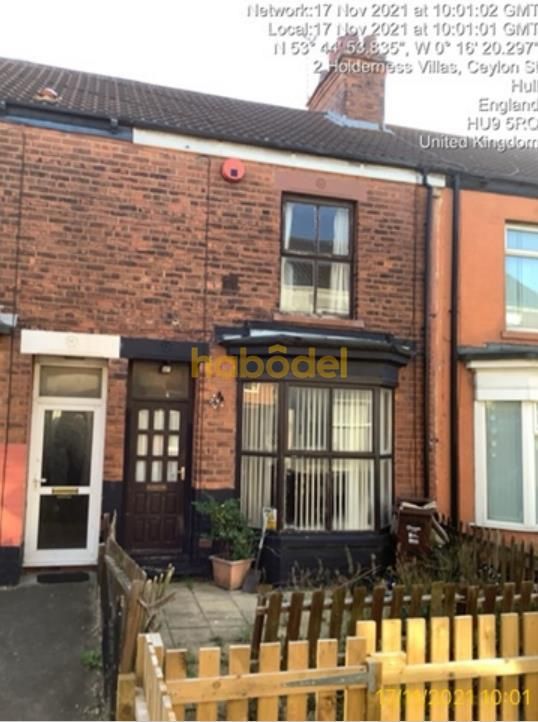 2 Bed Terraced House To Rent In Holderness Villas Ceylon Street Hull