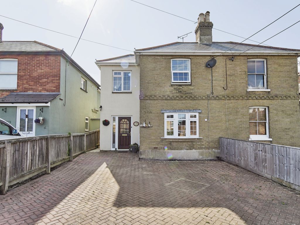 3 bed semi-detached house for sale in New Road, Ryde PO33, £375,000 ...