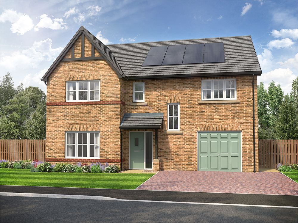 New home, 4 bed detached house for sale in "Langford" at Rake Lane ...