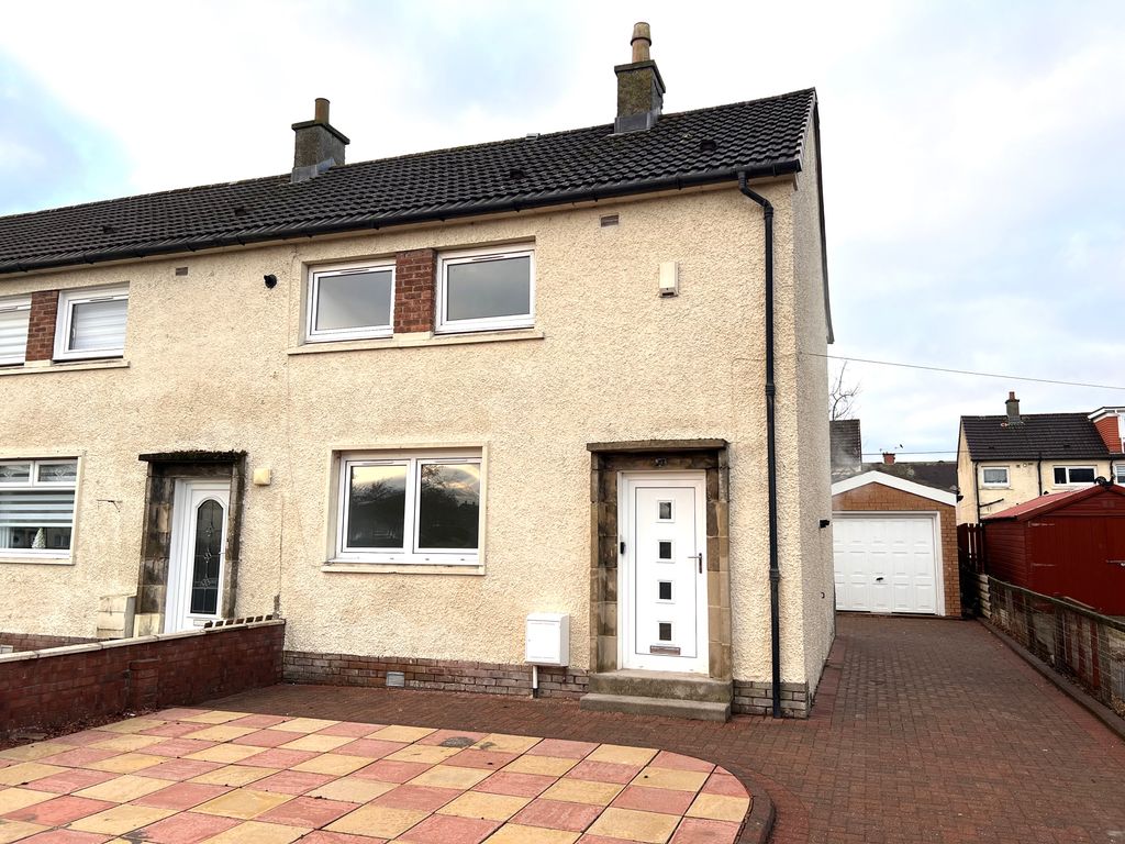 2 Bed End Terrace House For Sale In Broomfield Road Larkhall Ml9 £
