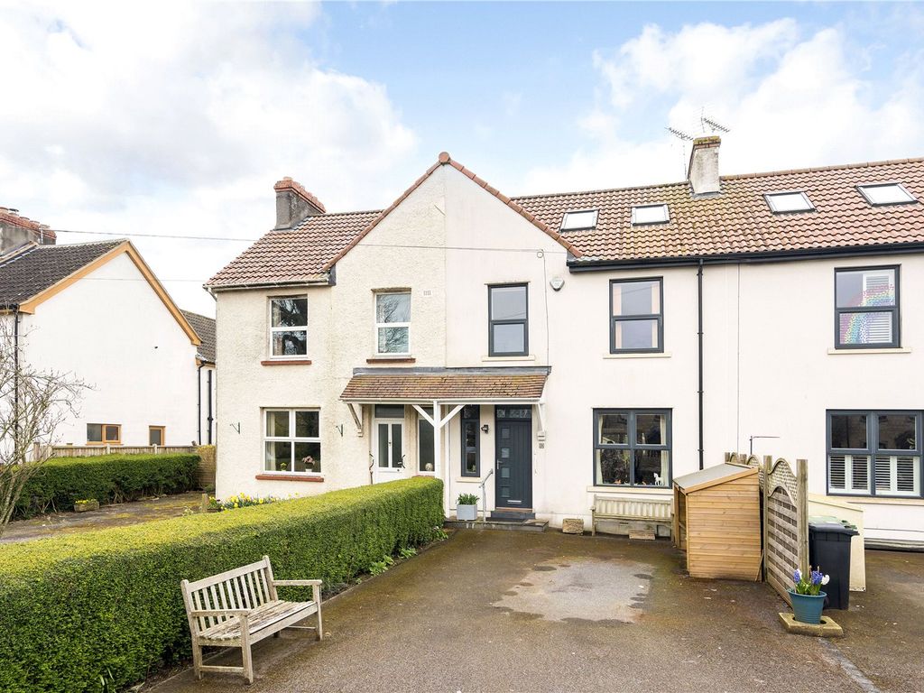 4 bed terraced house for sale in Chippenham Road, Marshfield ...