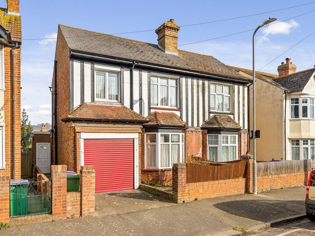 3 bed semi-detached house for sale in Stoddart Road, Folkestone CT19 ...