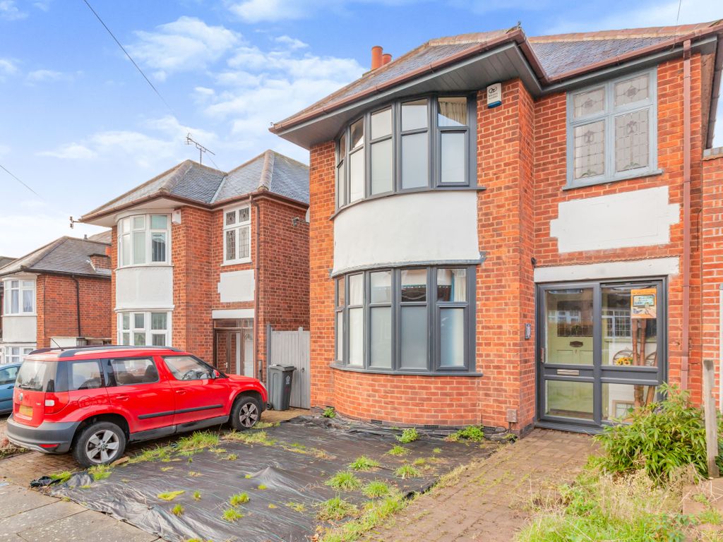 3 bed link-detached house for sale in Byway Road, Stoneygate, Leicester ...
