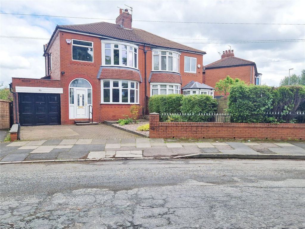 3 bed semi-detached house for sale in Kingsway, Alkrington, Middleton ...