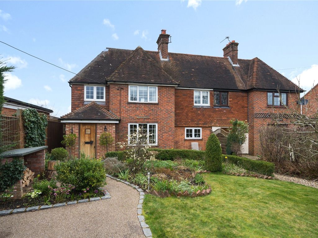 3 bed semi-detached house for sale in The Hurst, Winchfield, Hook ...