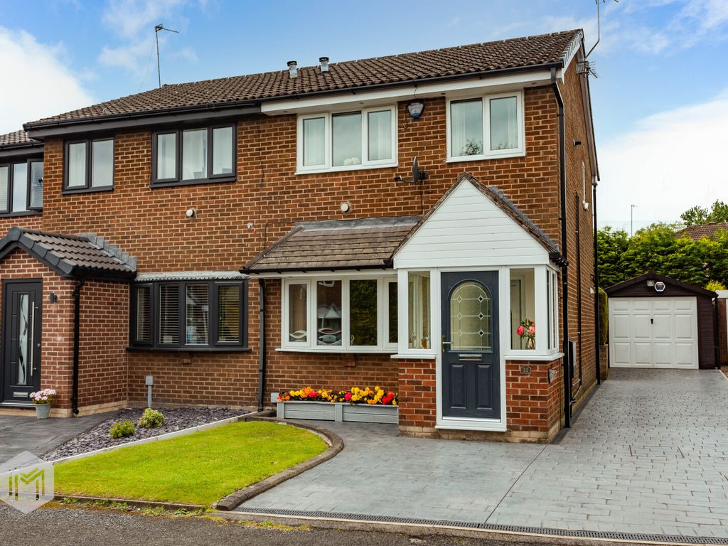 2 bed semi-detached house for sale in Bowes Close, Bury, Greater ...