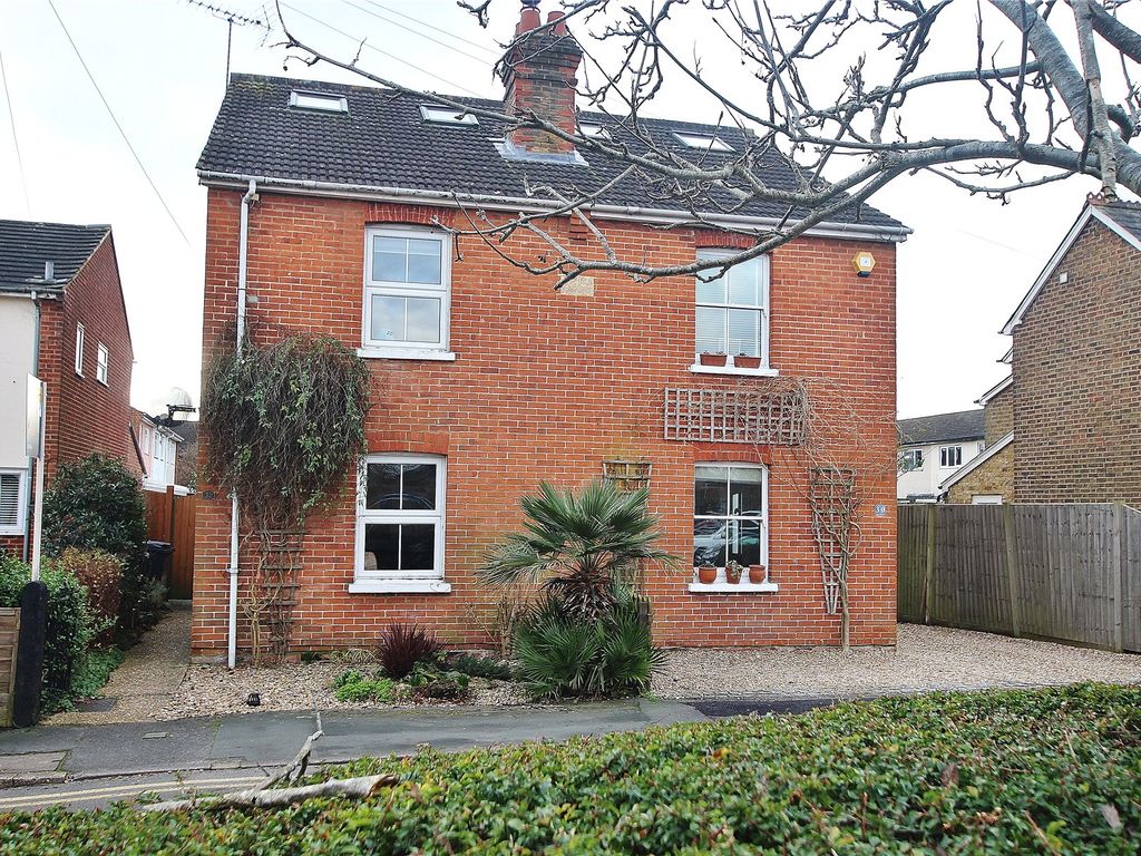 4 bed semi-detached house for sale in Knaphill, Surrey GU21, £485,000 ...